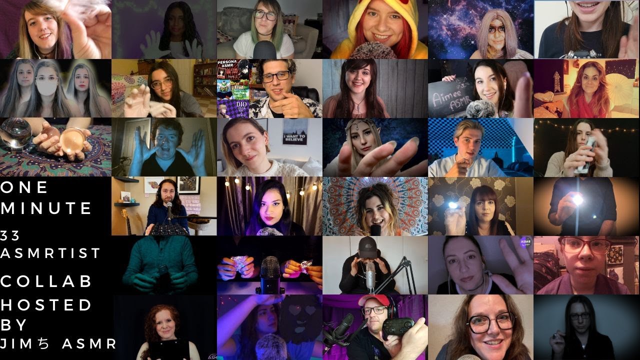 ASMR Taster Menu - Lots Of New Artists, Lots of Tingles (put together ...