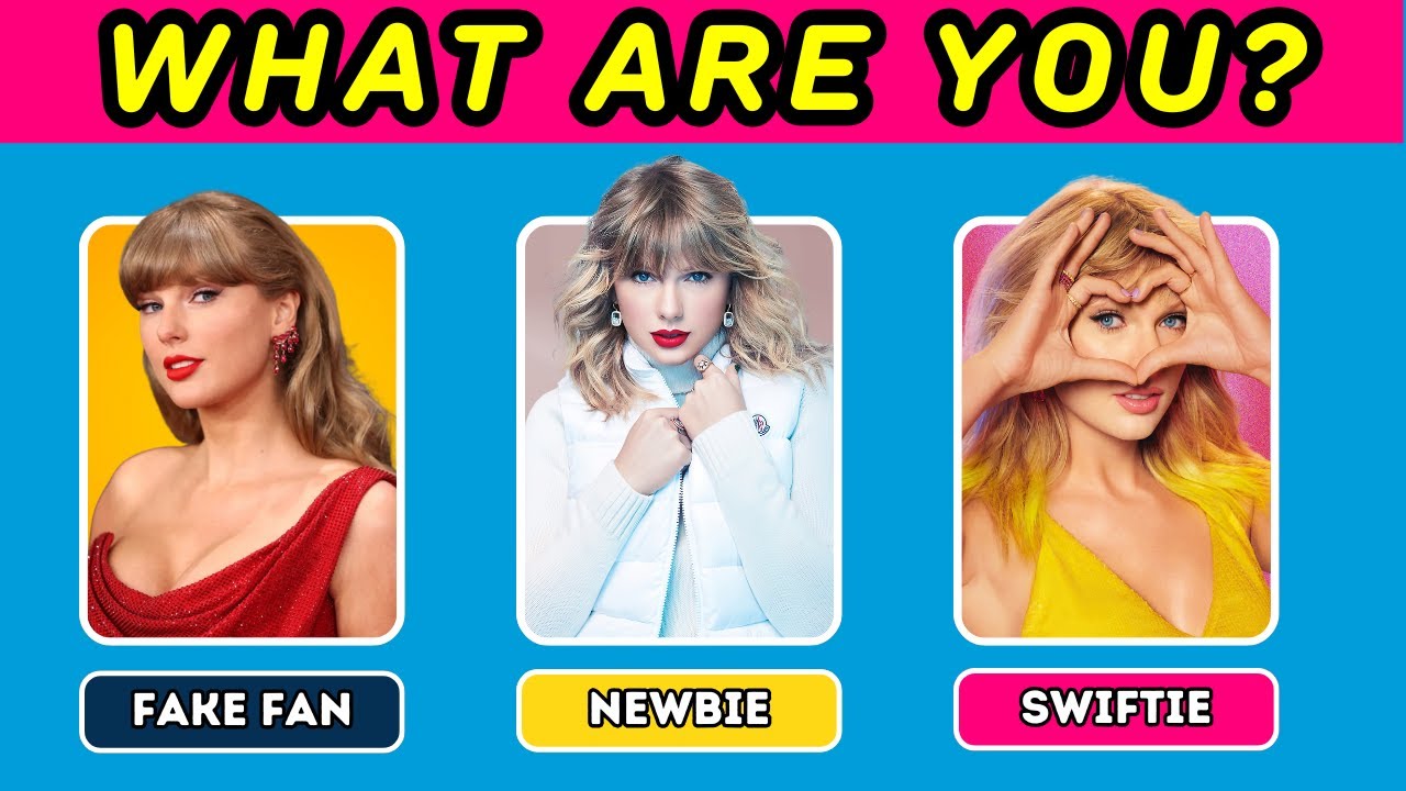 What Type of Taylor Swift Fan Are You? | Take the Ultimate Swiftie Quiz ...