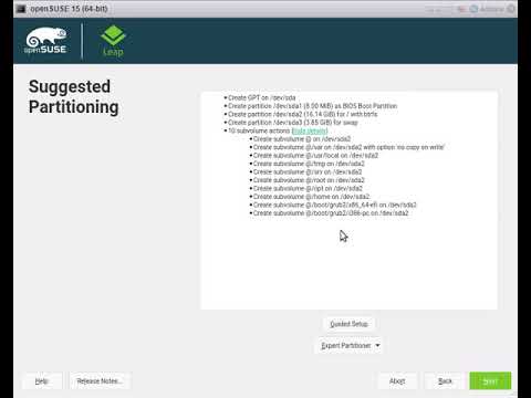 openSUSE Leap 15 on ESXi 6.7 - Basic Build - YouTube