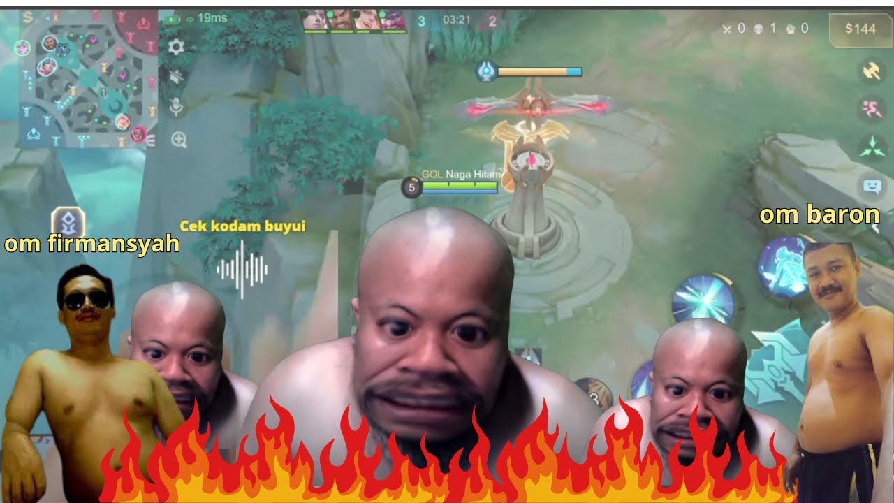 Pascol vs om-om - Moment Ngakak Pascol Part 3 #mobilelegends # ...