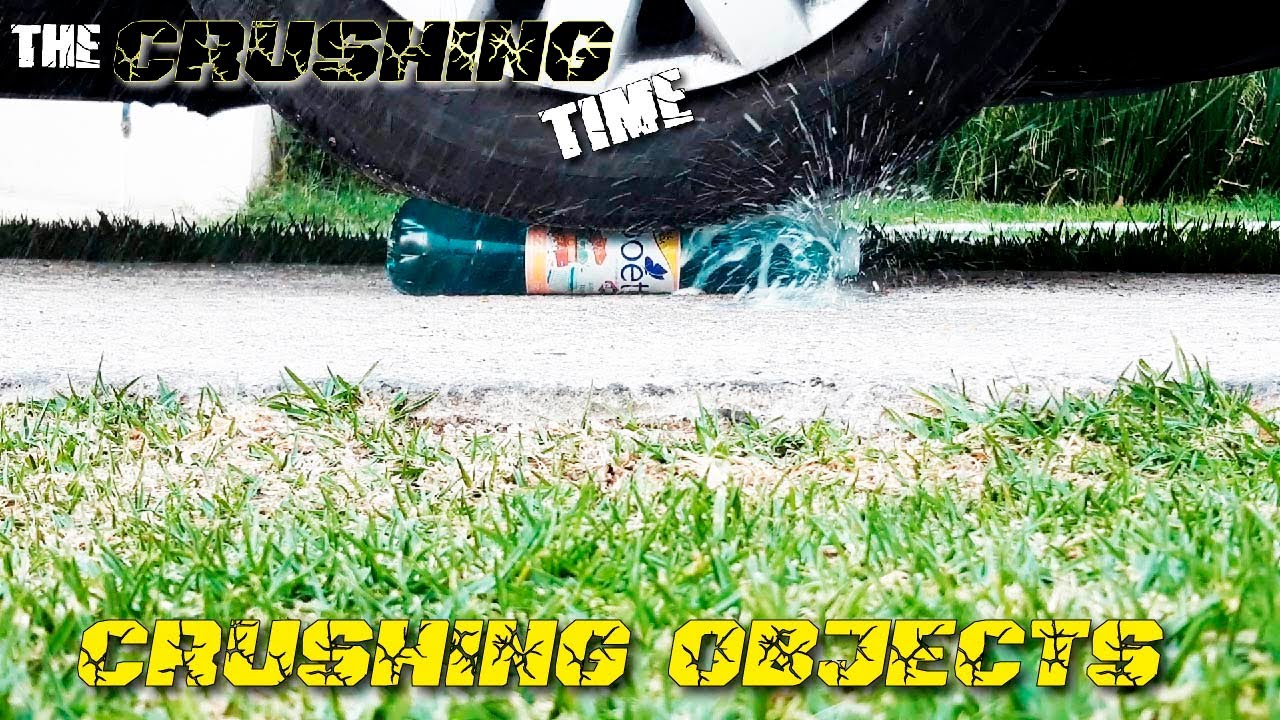 CRUSHING CRUNCHY & SOFT OBJECTS BY CAR!! | EXPERIMENT CAR VS LIQUIDS ...