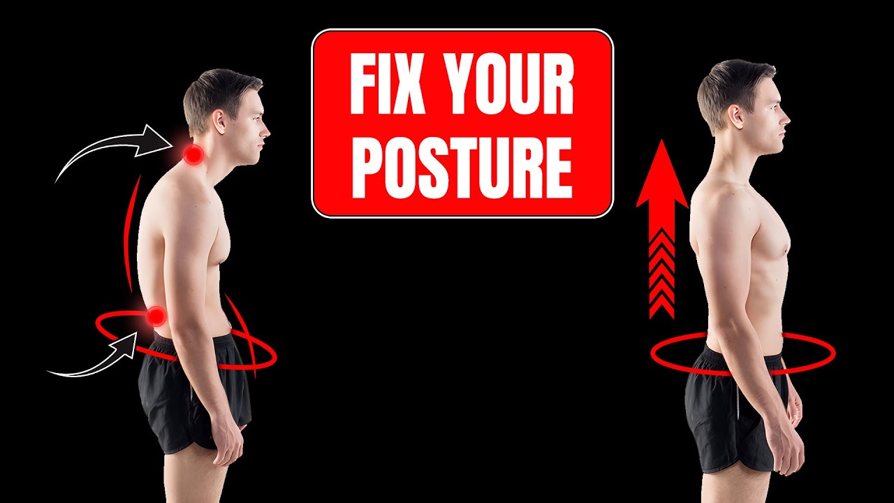 5 Effective Exercises To Correct Your Body Posture At Home - YouTube