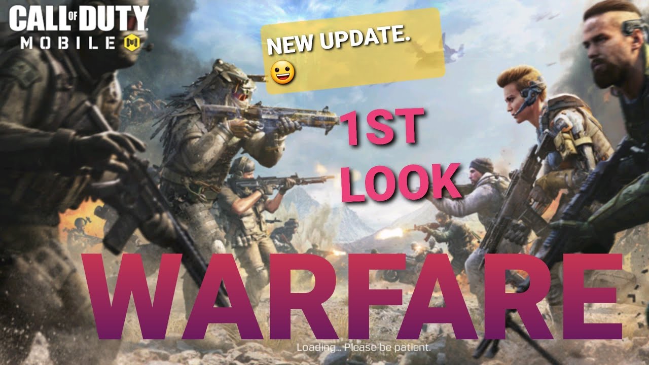 😀😀NEW UPDATE CAME|COD|1ST LOOK|WITH NEW MODE-WARFARE|CALL OF DUTY ...