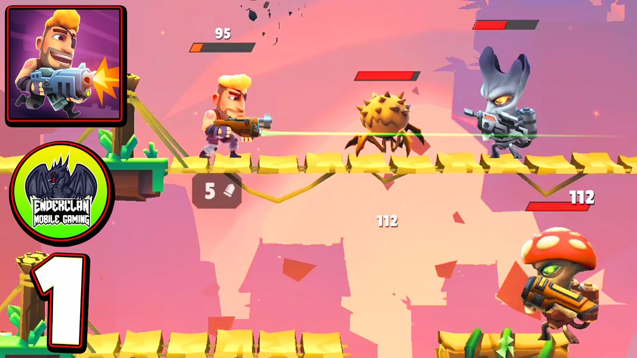 Autogun Heroes: Run and Gun Gameplay All Levels Walkthrough Tutorial ...