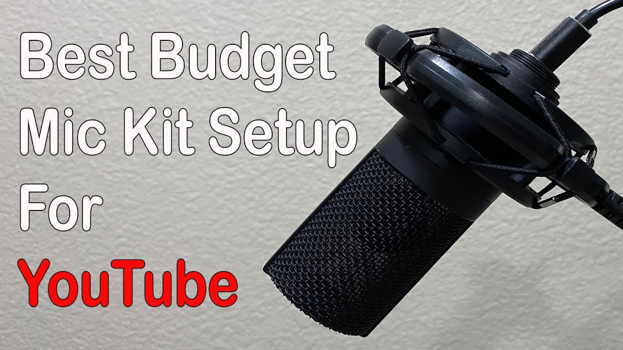Best Budget Condenser USB Microphone For YouTube - Review - YouTube