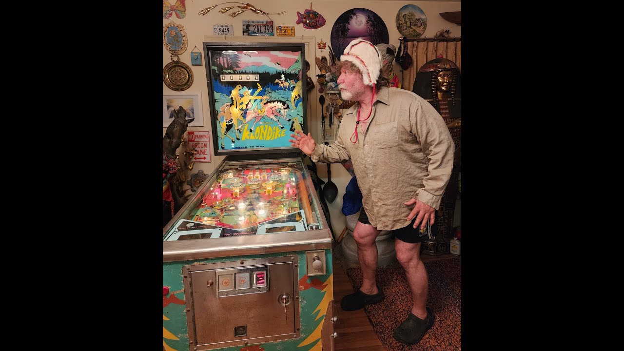WILLIAMS "KLONDIKE" SINGLE PLAYER PINBALL MACHINE DECEMBER 10, 2022 ...