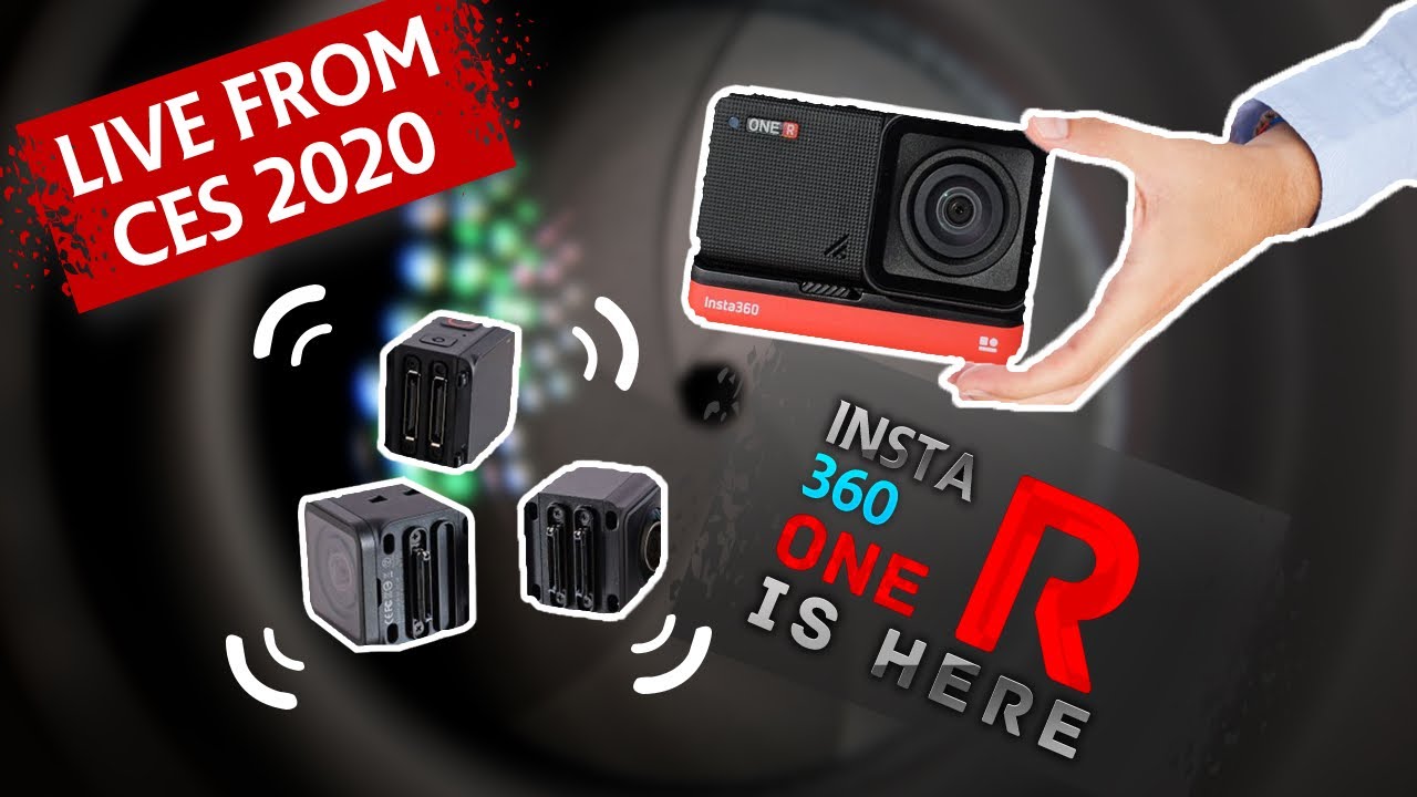 First Look at the Insta 360 One R Modular Camera | Straight from CES ...