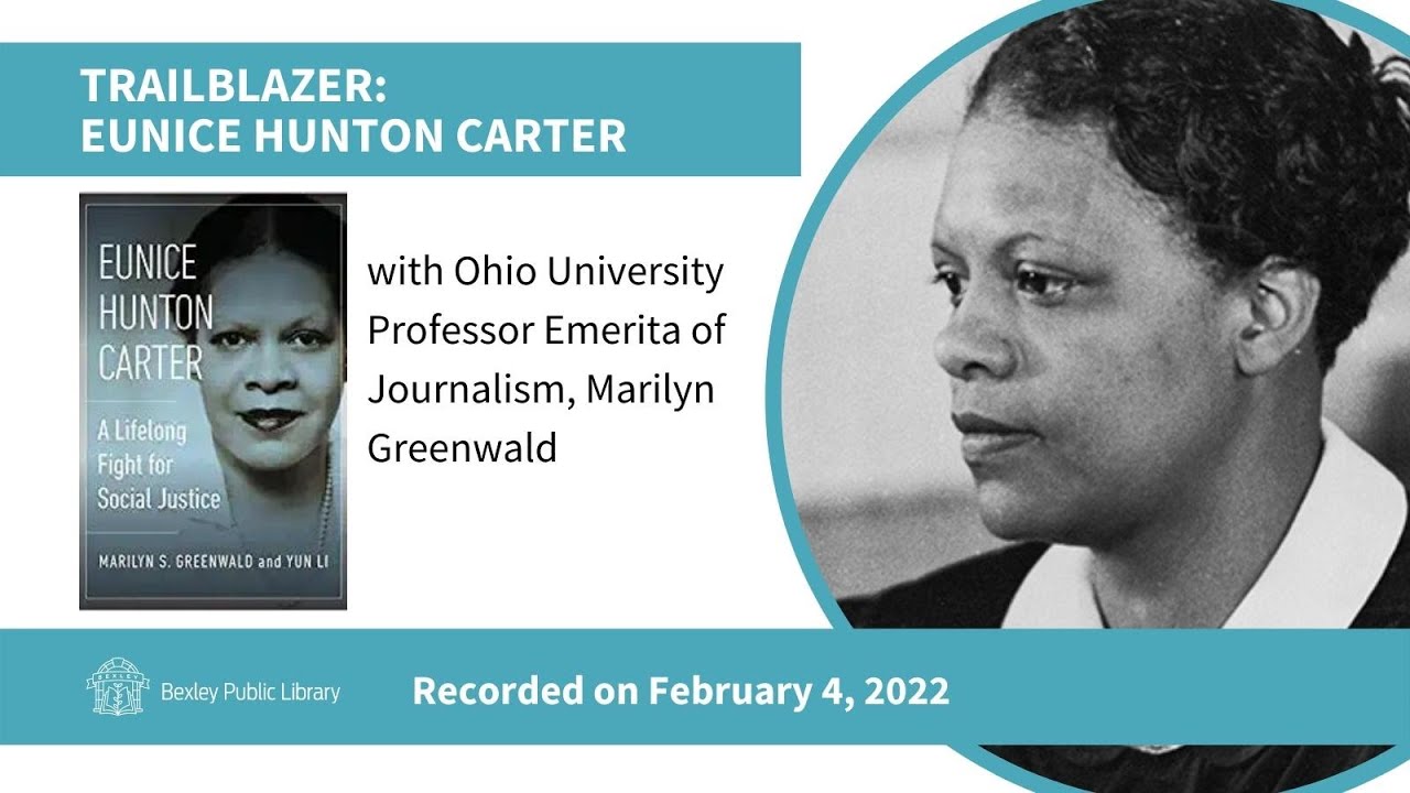 Trailblazer: Eunice Hunton Carter - A Lifelong Fight for Social Justice ...