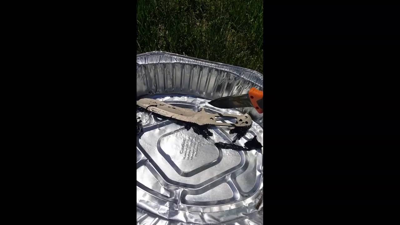Buck Reaper Coating Removal - YouTube