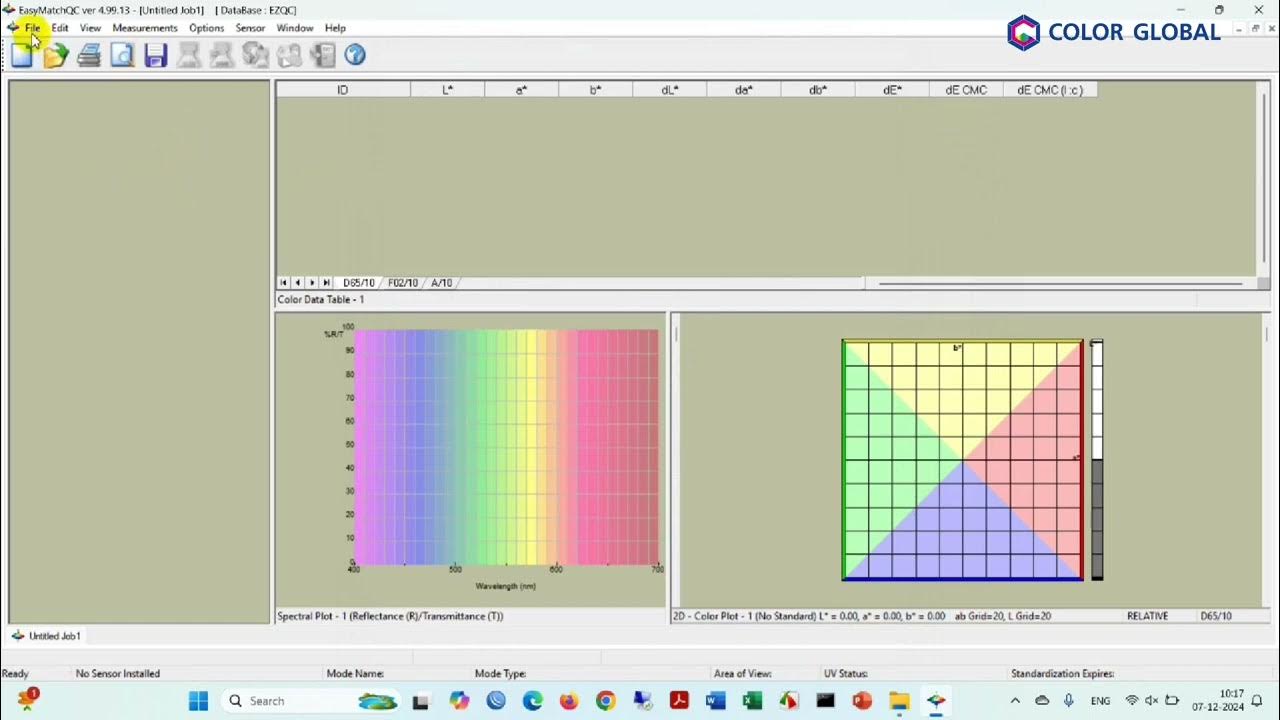 วิธีสร้าง New Database Software EasyMatch QC - YouTube