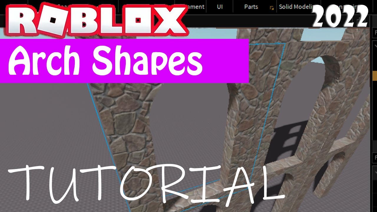 How to Make an Arched Doorway or Window in Roblox! - YouTube