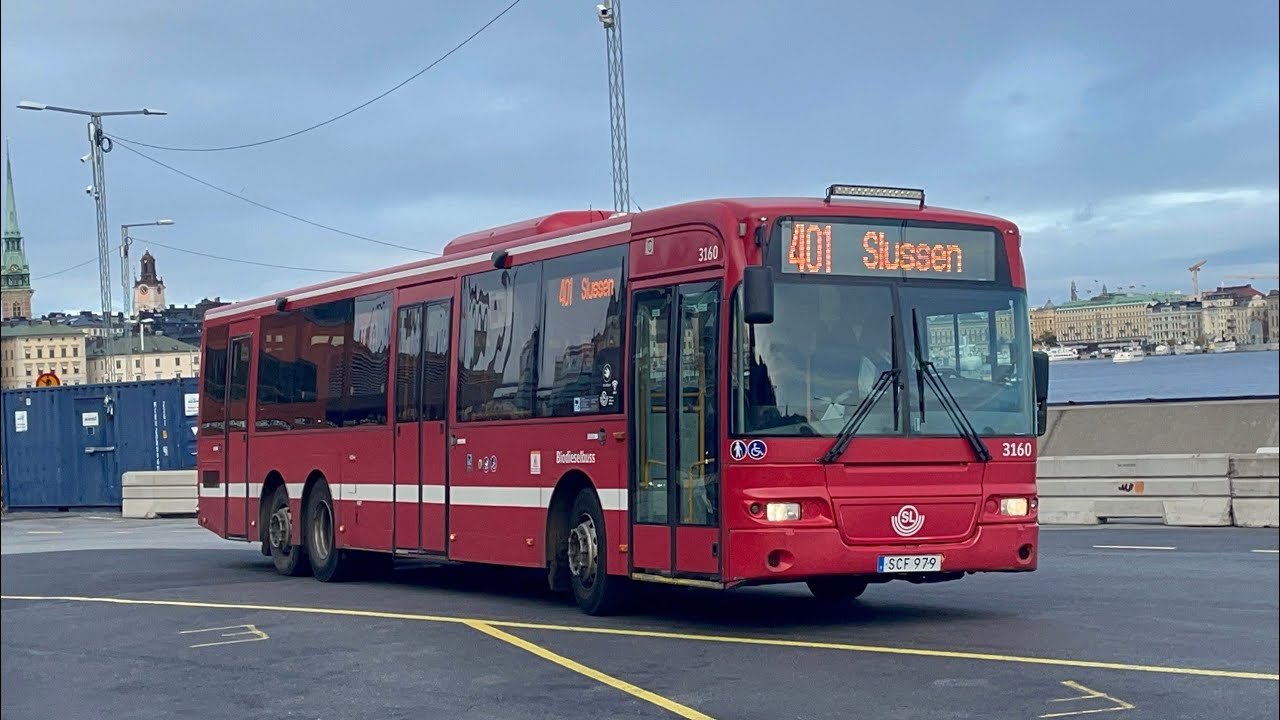 Volvo B12BLE har återvänt till Tyresö! - YouTube