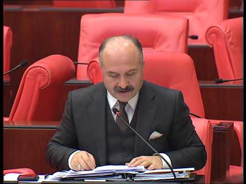 Usta TBMM Genel Kurulunda şehitleri andı