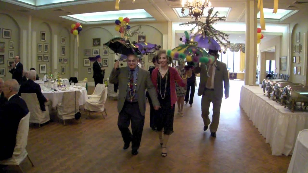 Fun Club of Mobile, Alabama Celebrates Mardi Gras 2012 - YouTube
