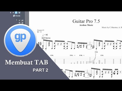 Tutorial Cara Membuat Gitar TAB / - Part 2 #Anp - YouTube