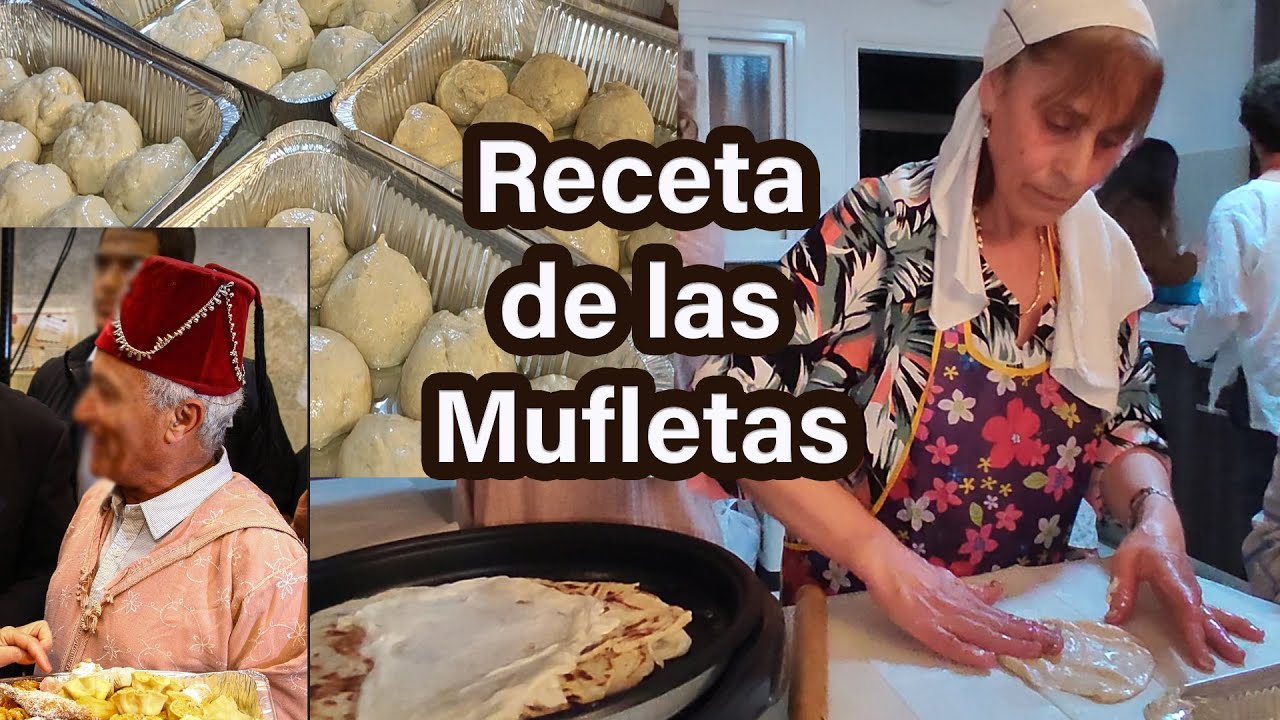 Receta de las Mufletas/ Mofletta para la fiesta de la mimuna - YouTube