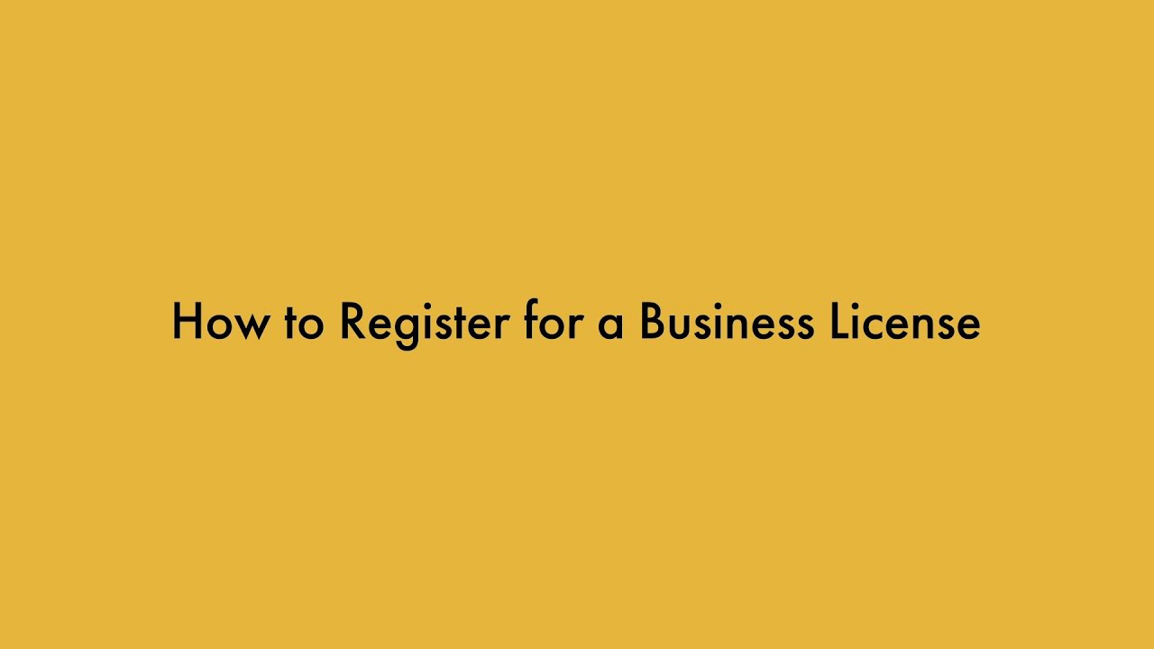 How To Register For A Business License YouTube how-to-register-for-a-business-license-youtube