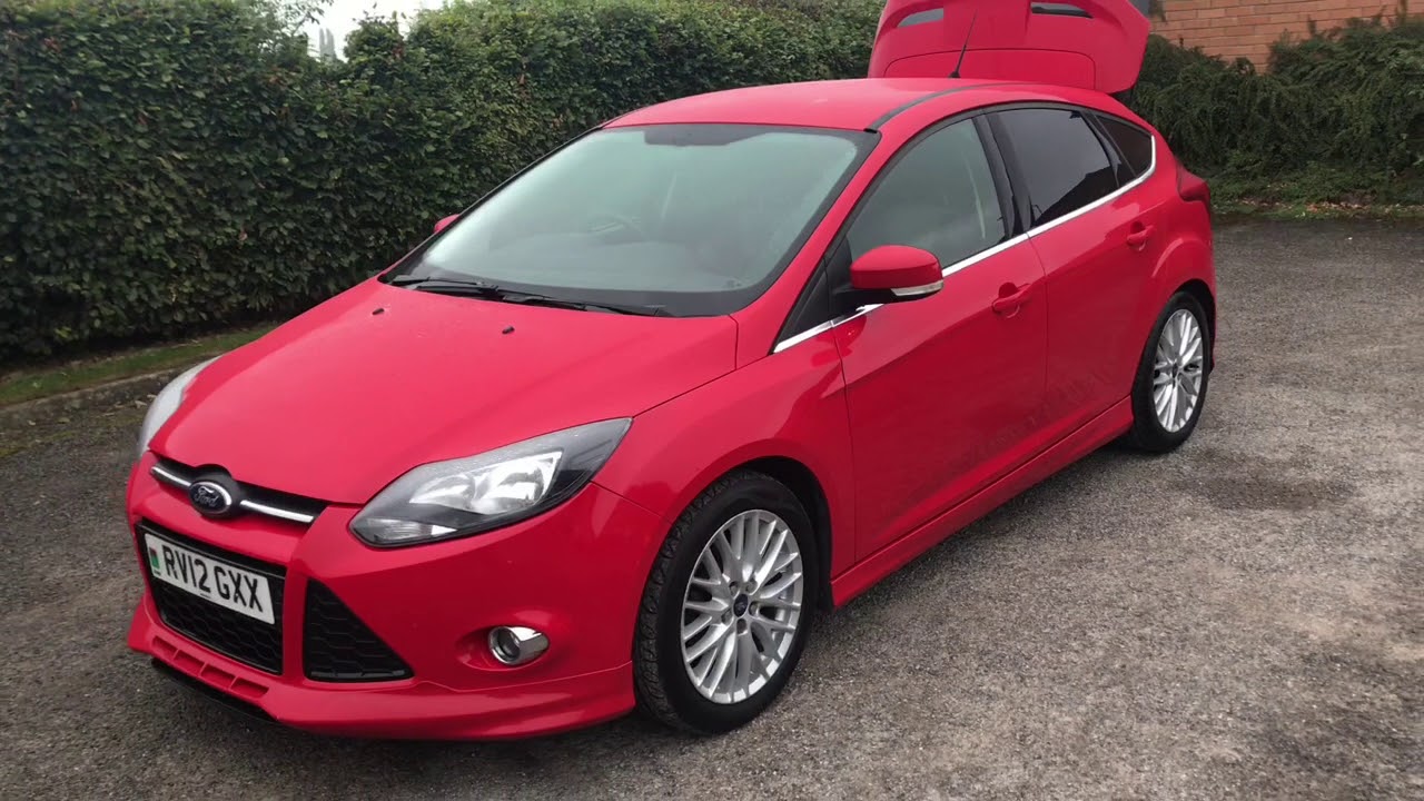 For Sale Ford Focus Zetec TDCI 12 Plate - YouTube