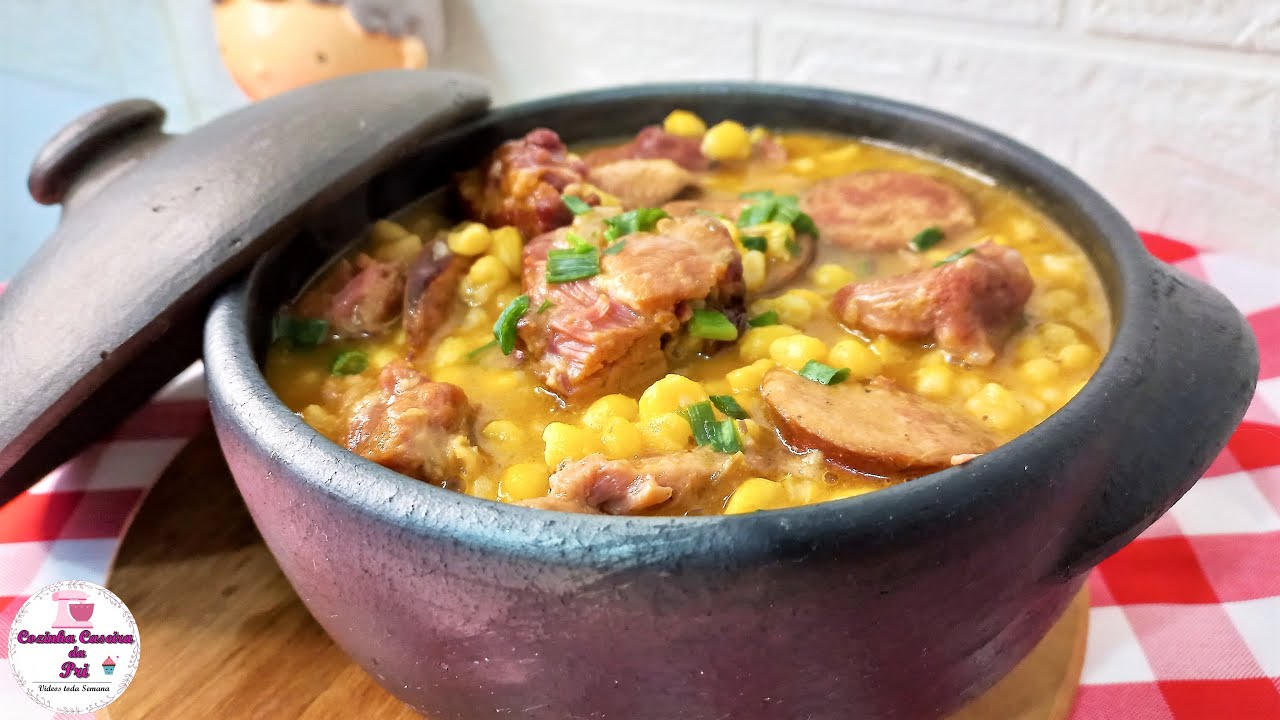 MUNGUNZÁ SALGADO NORDESTINO DELICIOSO - YouTube