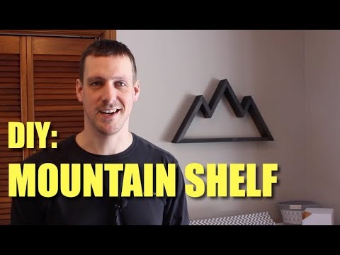 DIY Mountain Shelf - YouTube