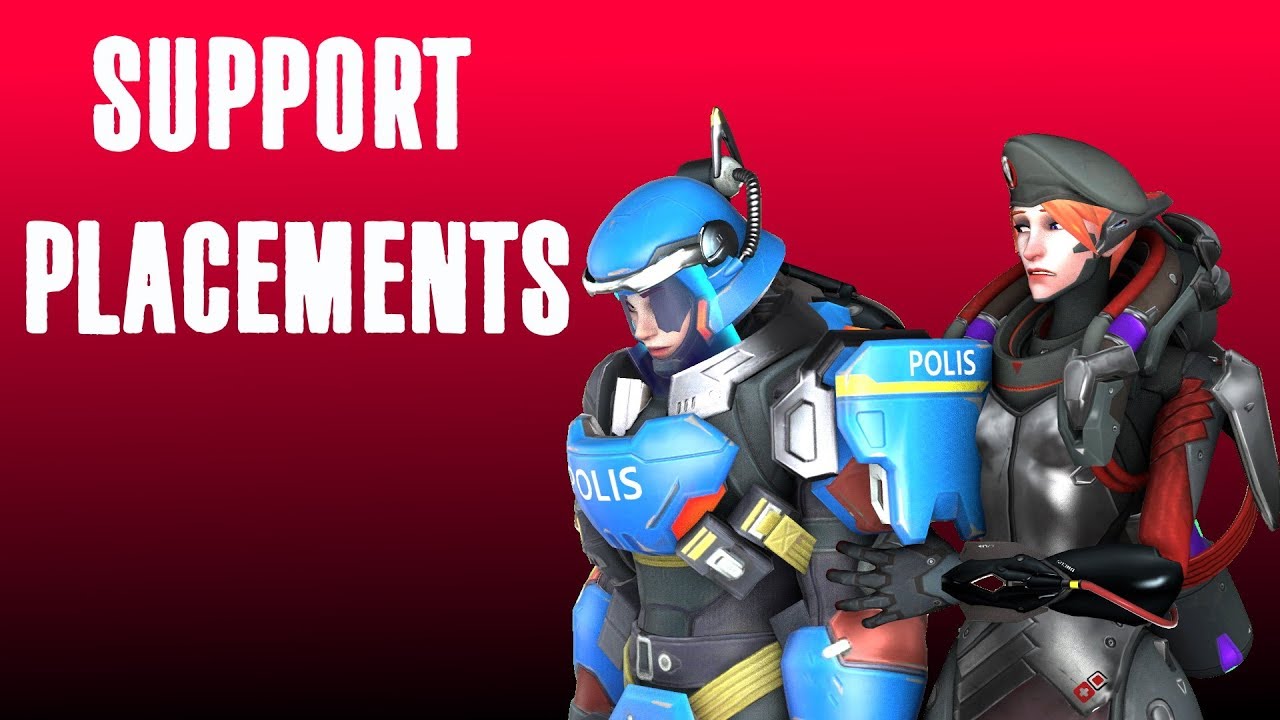 Support Placements Part: 2 | Overwatch Role Queue Beta - YouTube