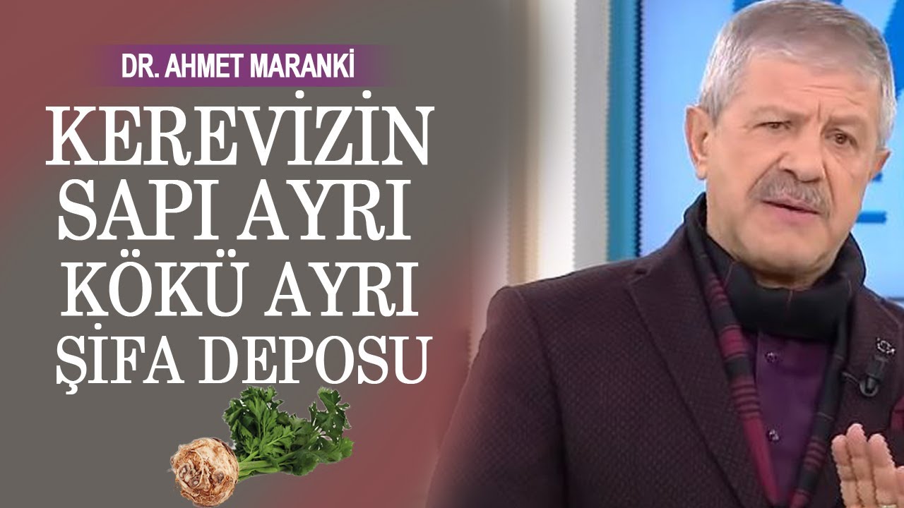 Dr. Ahmet Maranki kerevizin bilinmeyen şifalarını anlattı - YouTube