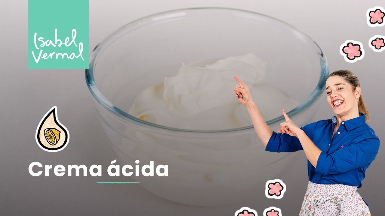 Cómo hacer un sustituto casero de la crema ácida - YouTube