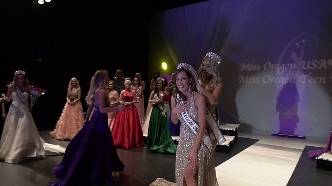 2019 Miss Oregon USA Crowning Moment - YouTube
