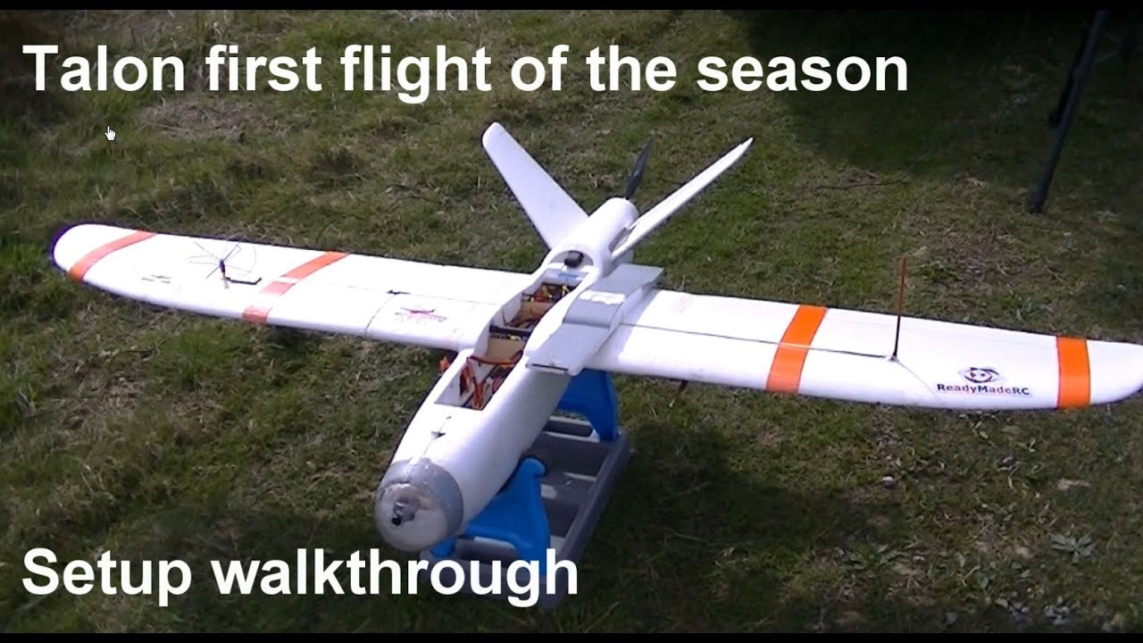 X-UAV Talon Setup Walkthrough - First flight of the season - YouTube
