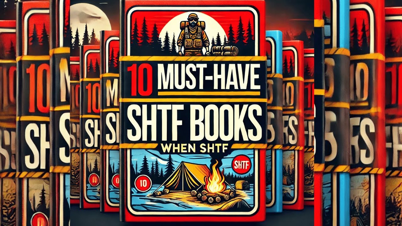 10 Must Have Books to buy NOW before SHTF - YouTube