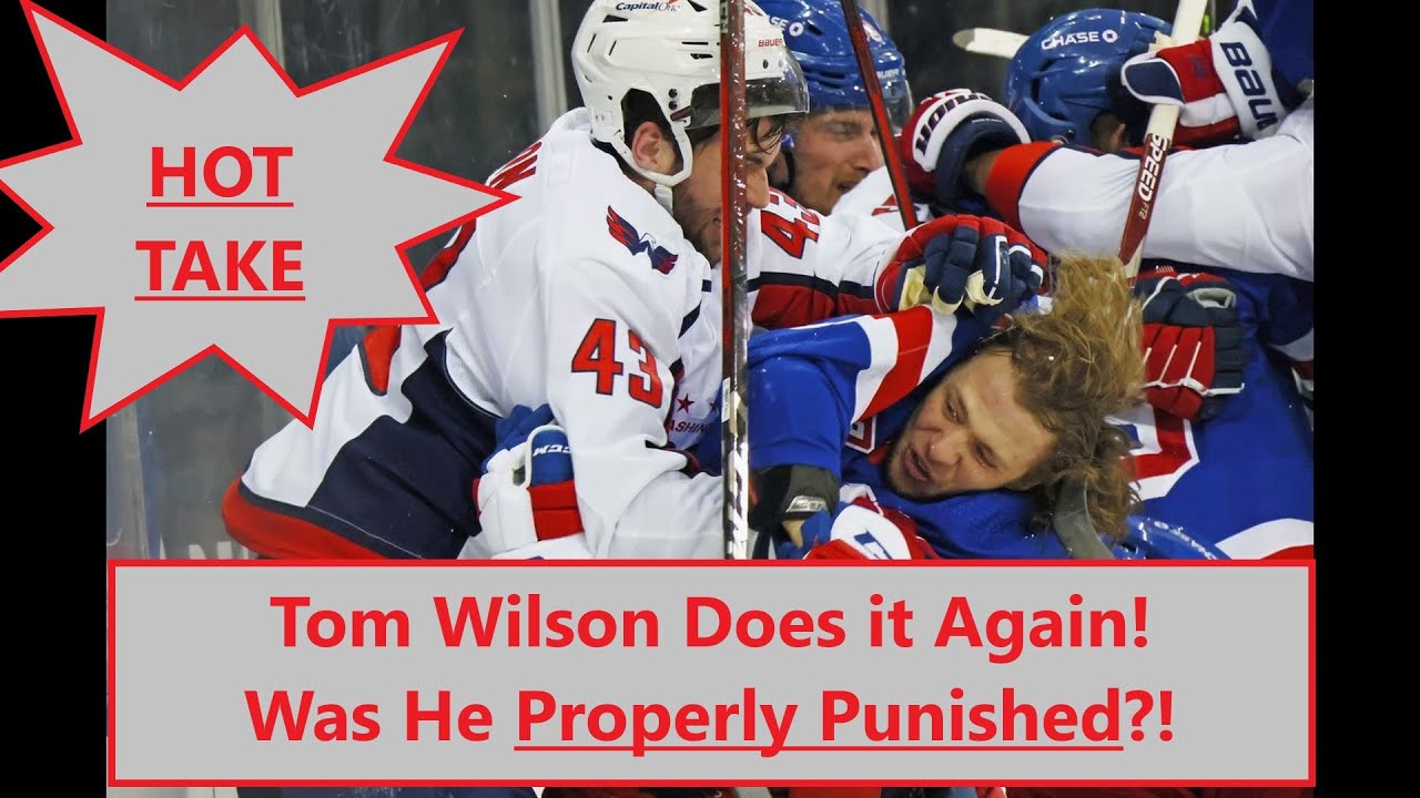 Tom Wilson Panarin Incident Breakdown and Discussion: NHL Hot Takes ...