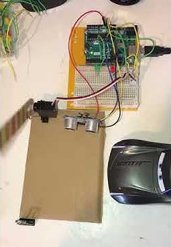 Car Barrier System using Arduino - YouTube