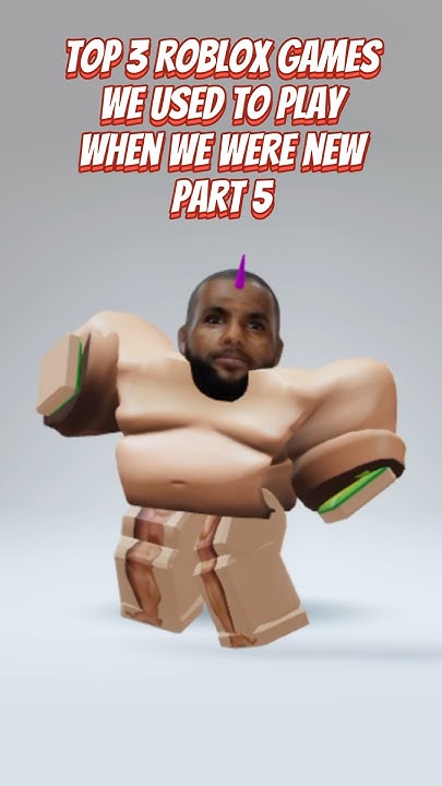 Top 3 ROBLOX Games We Used To Play When We Were New Pt. 5 #roblox #youtubeshorts #trending - YouTube