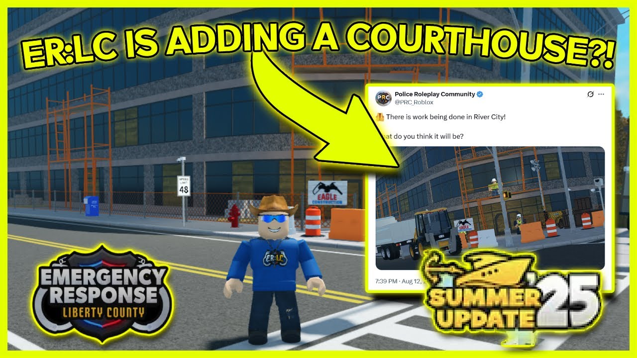 ER:LC Is Adding A COURTHOUSE FOR THE ER:LC SUMMER UPDATE 2025 PART 3 ...