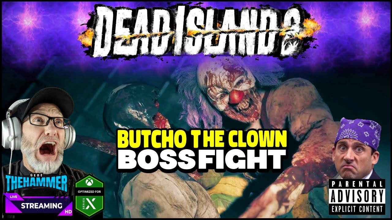 ⚒BUTCHO THE CLOWN - BOARDWALKING🔥DEAD ISLAND 2 - DAY 05⚒ #deadisland2 # ...