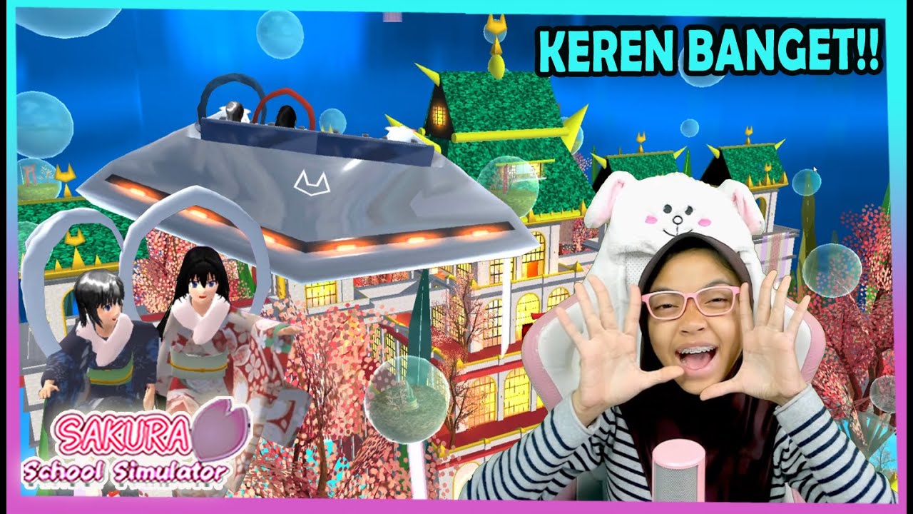 KEREN BANGET!! Istana Kerajaan Baru Sakura School Simulator - YouTube