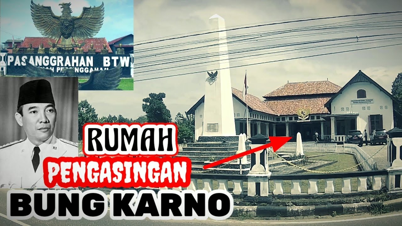 JEJAK SEJARAH‼️IR SOEKARNO DI TANAH BANGKA,MENTOK.(WISMA RANGGAM ...