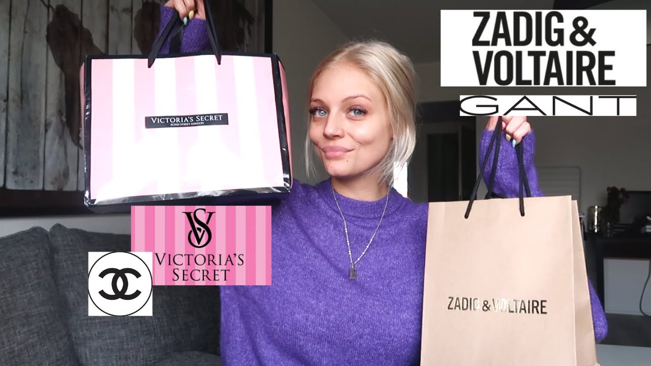 KÖPENHAMNS HAUL - Gant, Zadig and Voltair, Chanel, VS! - YouTube