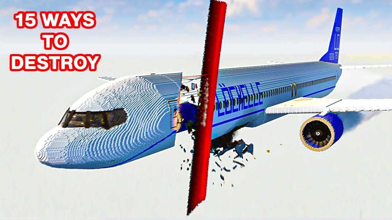 15 Ways To Destroy A Boeing 737 | Teardown - YouTube