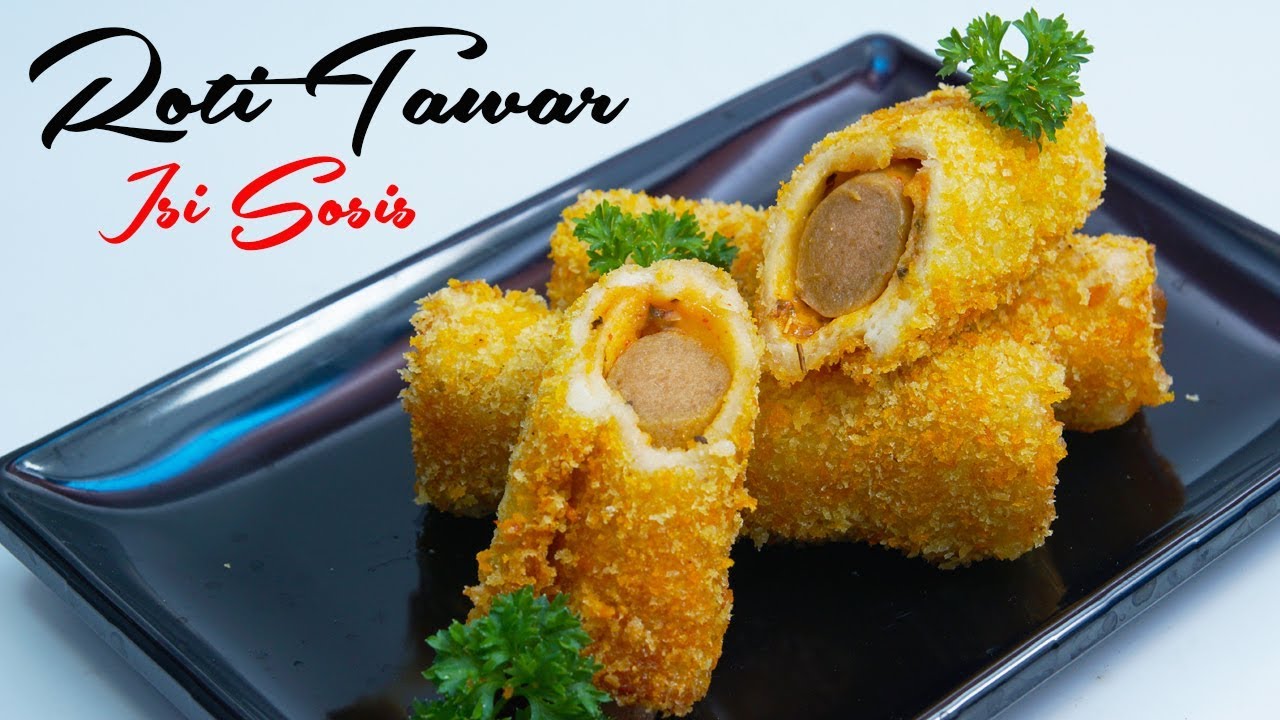 Cara Membuat Roti Tawar Gulung Sosis | Adonan Kue Cara Membuat Roti Tawar Gulung Sosis | Adonan Kue