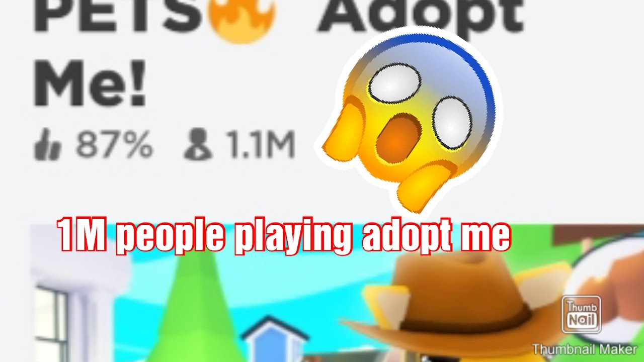 1M people are playing adopt me! Roblox world record - YouTube