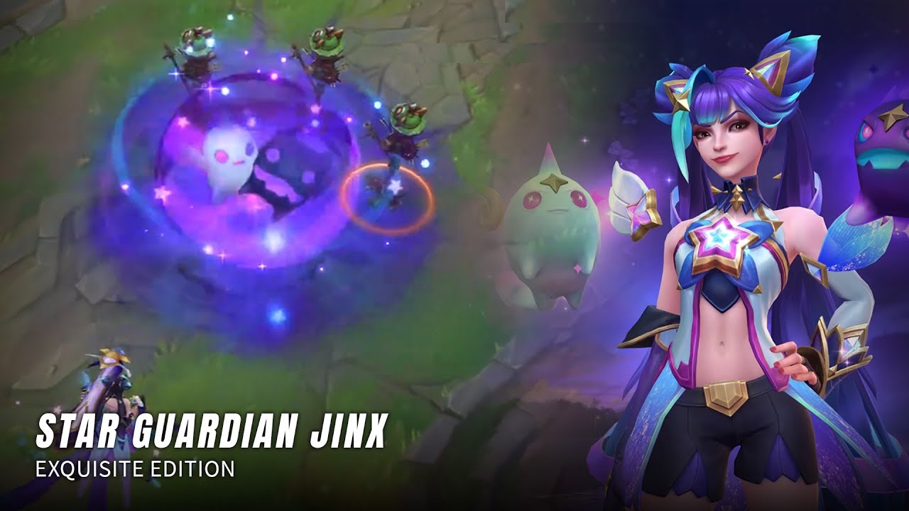 Star Guardian Jinx Exquisite Edition Skin Preview - League Of Legends ...