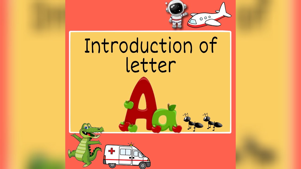 Introduction of letter A || Letter A story || Jolly phonic rhyme ...