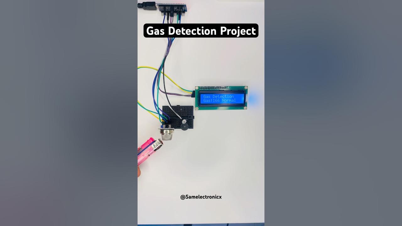 Gas Detection Project Arduino Arduinounoprojects Iotproject Viralshort Viraltech Youtube