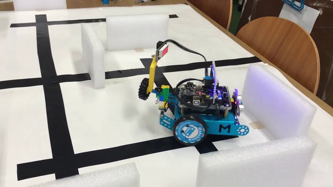 mBot Solving Maze Game 迷路ゲーム - YouTube