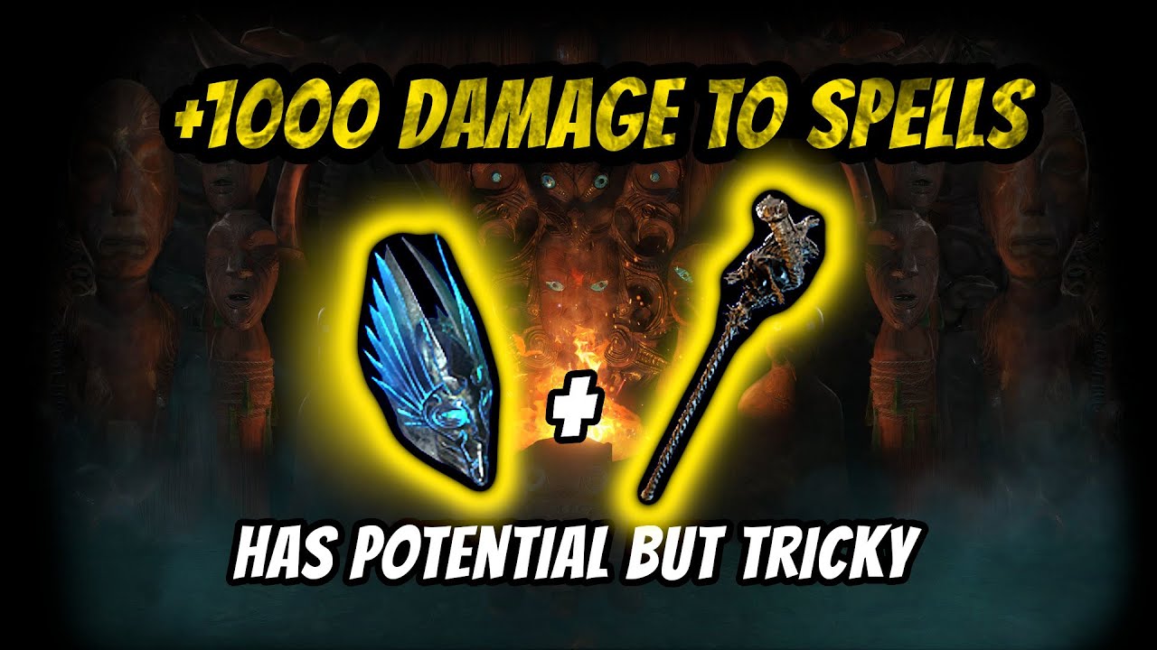 How to get +1000 damage to ANY spell - Path of Exile (3.22 Ancestor ...