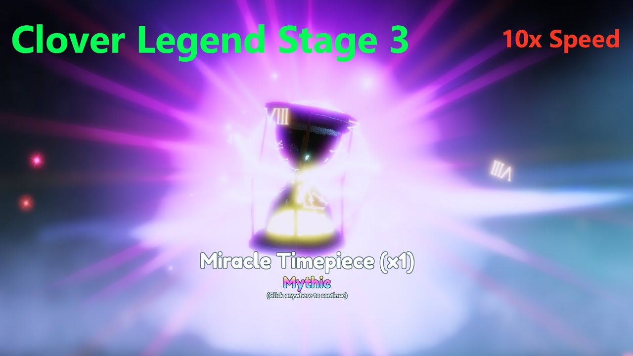 Anime Adventures Farming Relics | Timelapse | Clover Legend Stage 3 ...