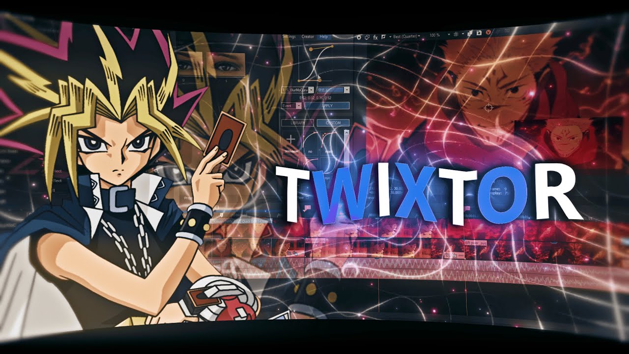 Twixtor With Flow Frames Tutorial Sony Vegas Pro - YouTube