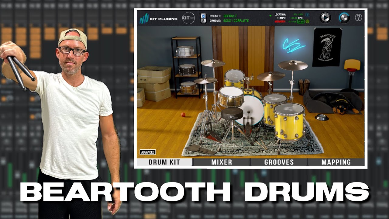 Beartooth DRUMS - Connor Denis - KIT DRUMS - YouTube