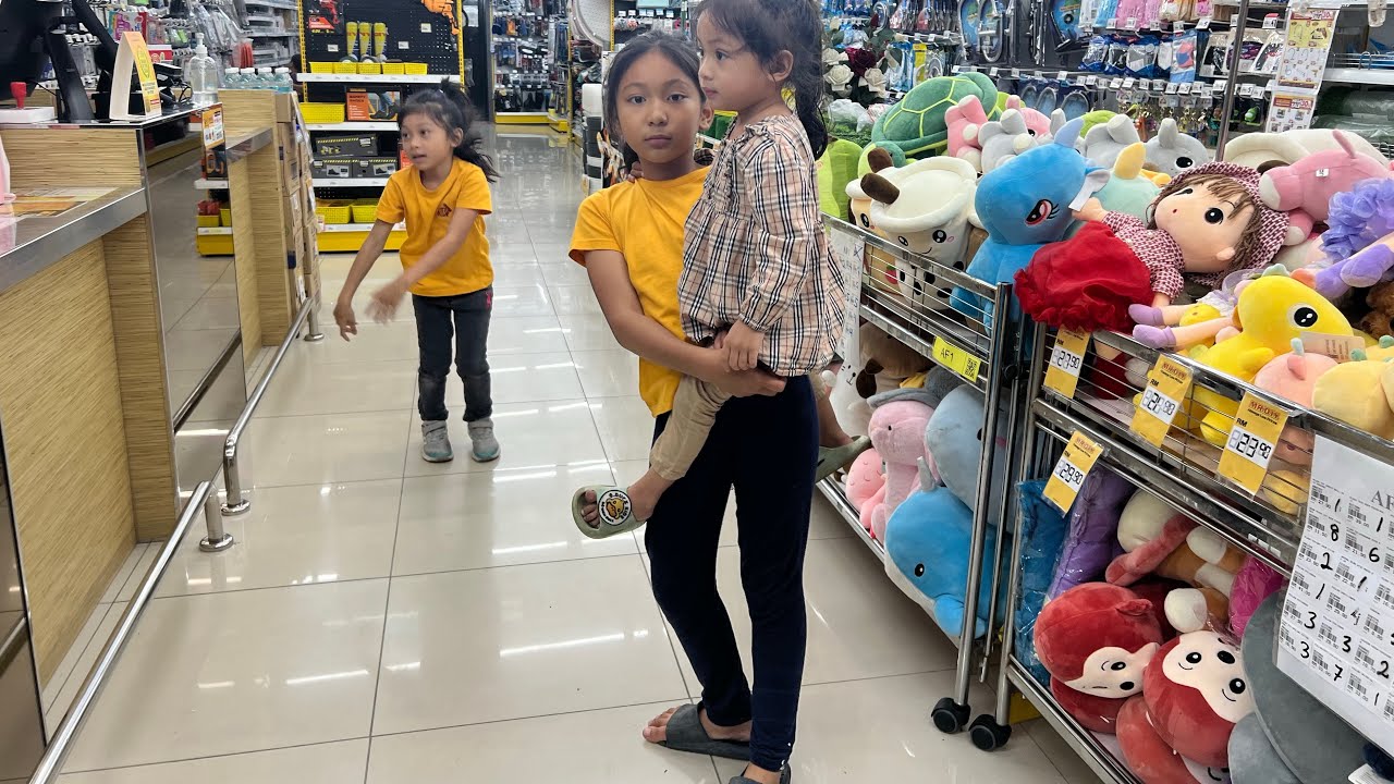 Layan khayla,kelara,Keisha pegi DIY - YouTube